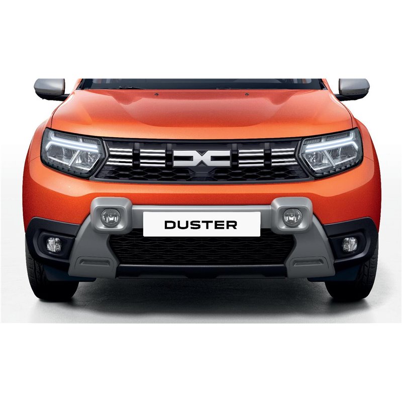 Protection frontale noire Dacia Duster 2 avec LED